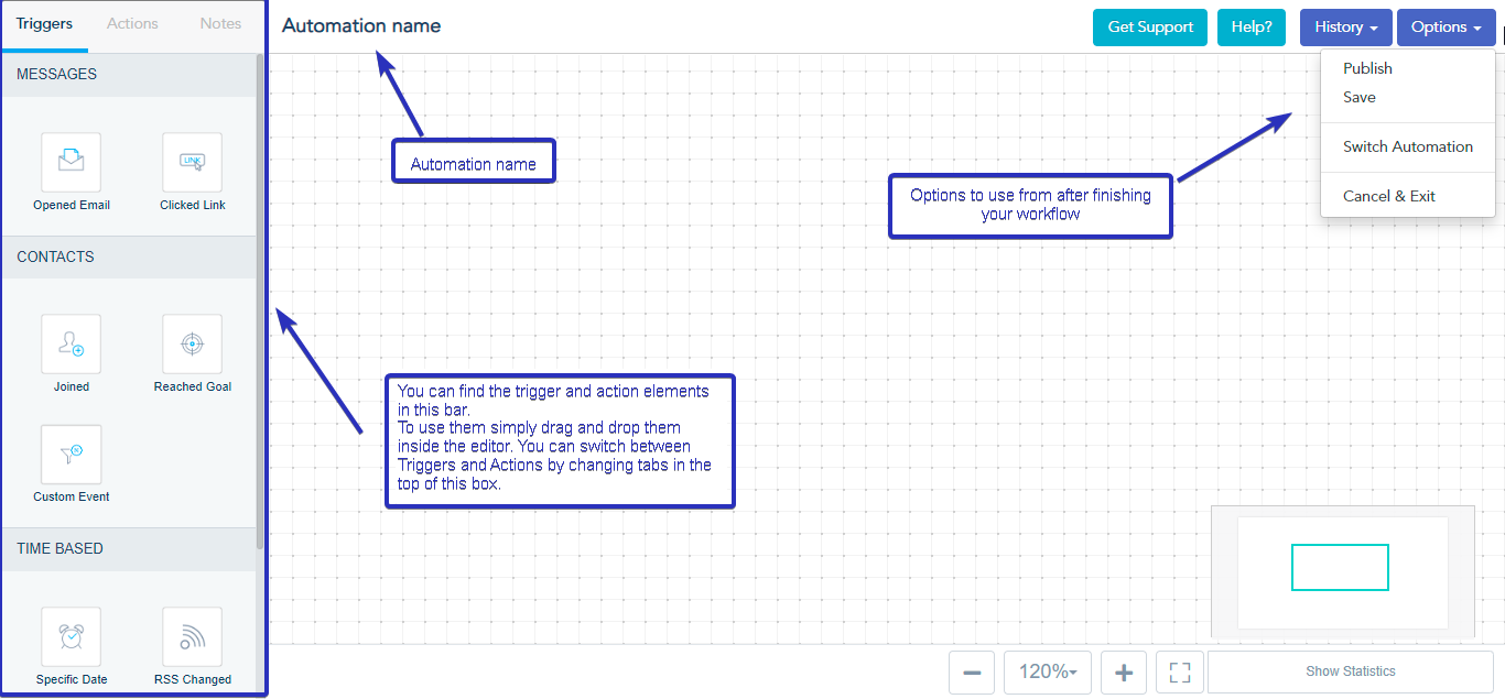 Introduction to the Visual Automation Builder – VBOUT Help Center