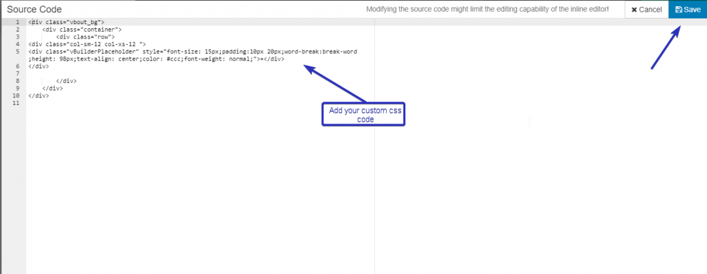 How to add custom CSS code to Landing Page or Email Template – VBOUT ...