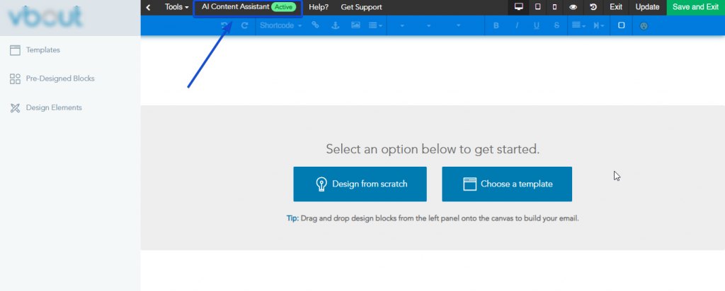 Email Content Generation – VBOUT Help Center