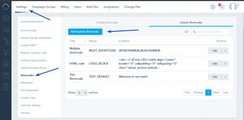How to create Custom Shortcodes – VBOUT Help Center