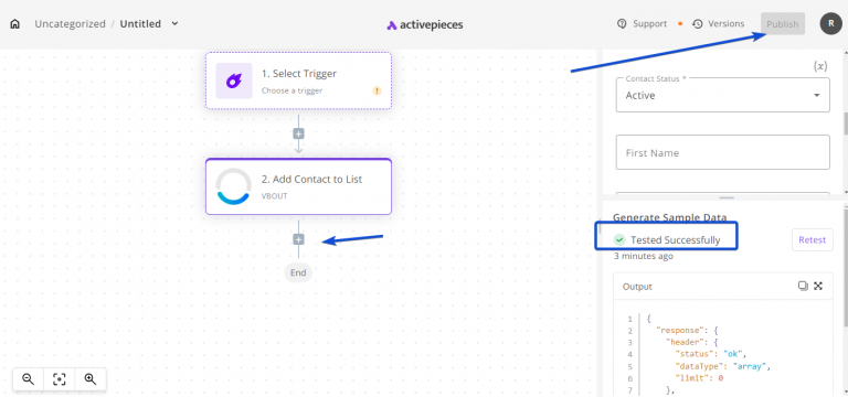 Activepieces Integration – VBOUT Help Center